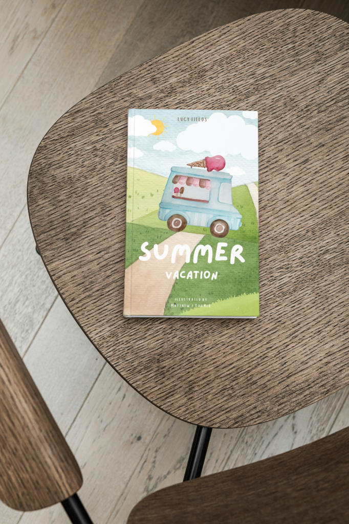Summer Vacation – Book Cover Design – Creative Fella